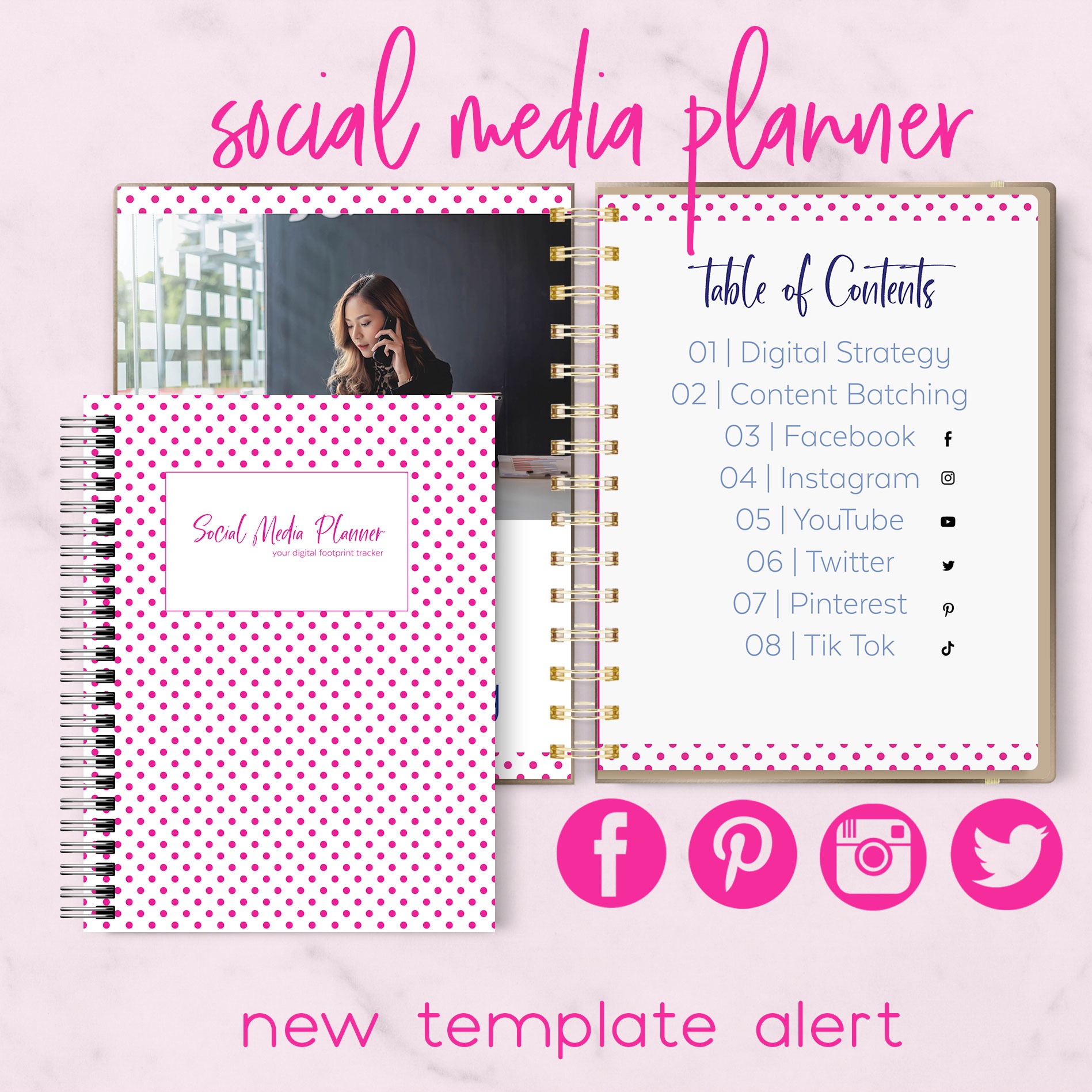 08 Social Media Planner Pop Up Shop