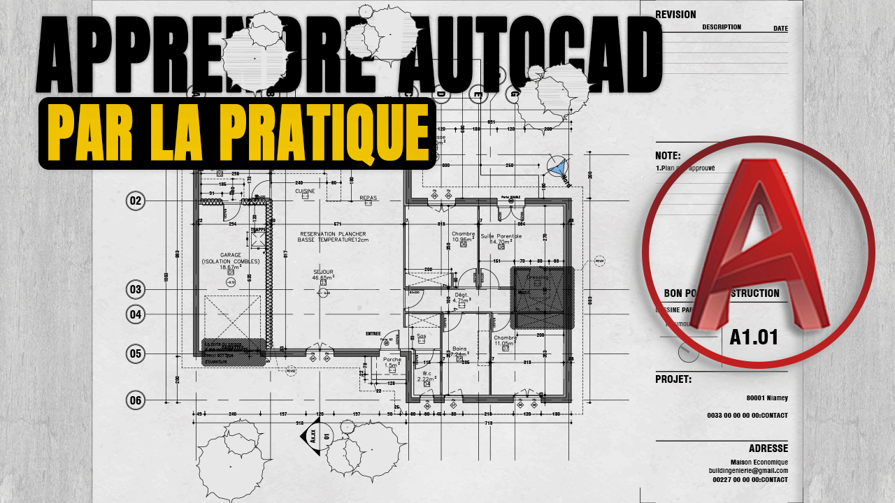 Gabarit Autocad 2D