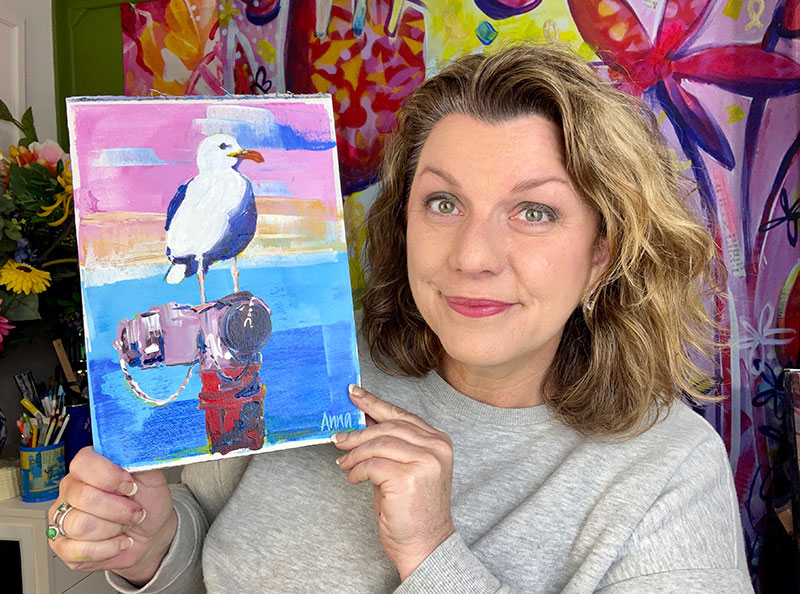 #57 - Queen Barbara Online Paint Along