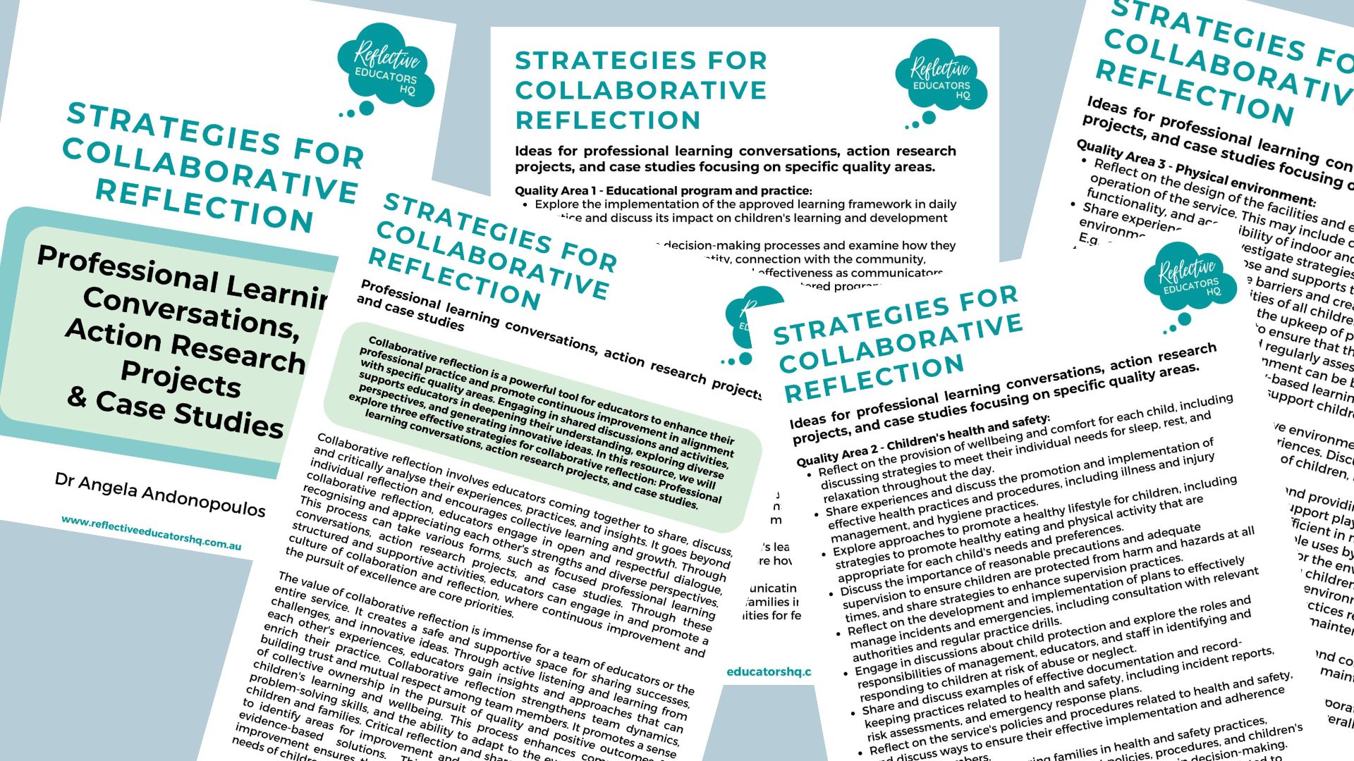 Strategies for Collaborative Reflection Journal