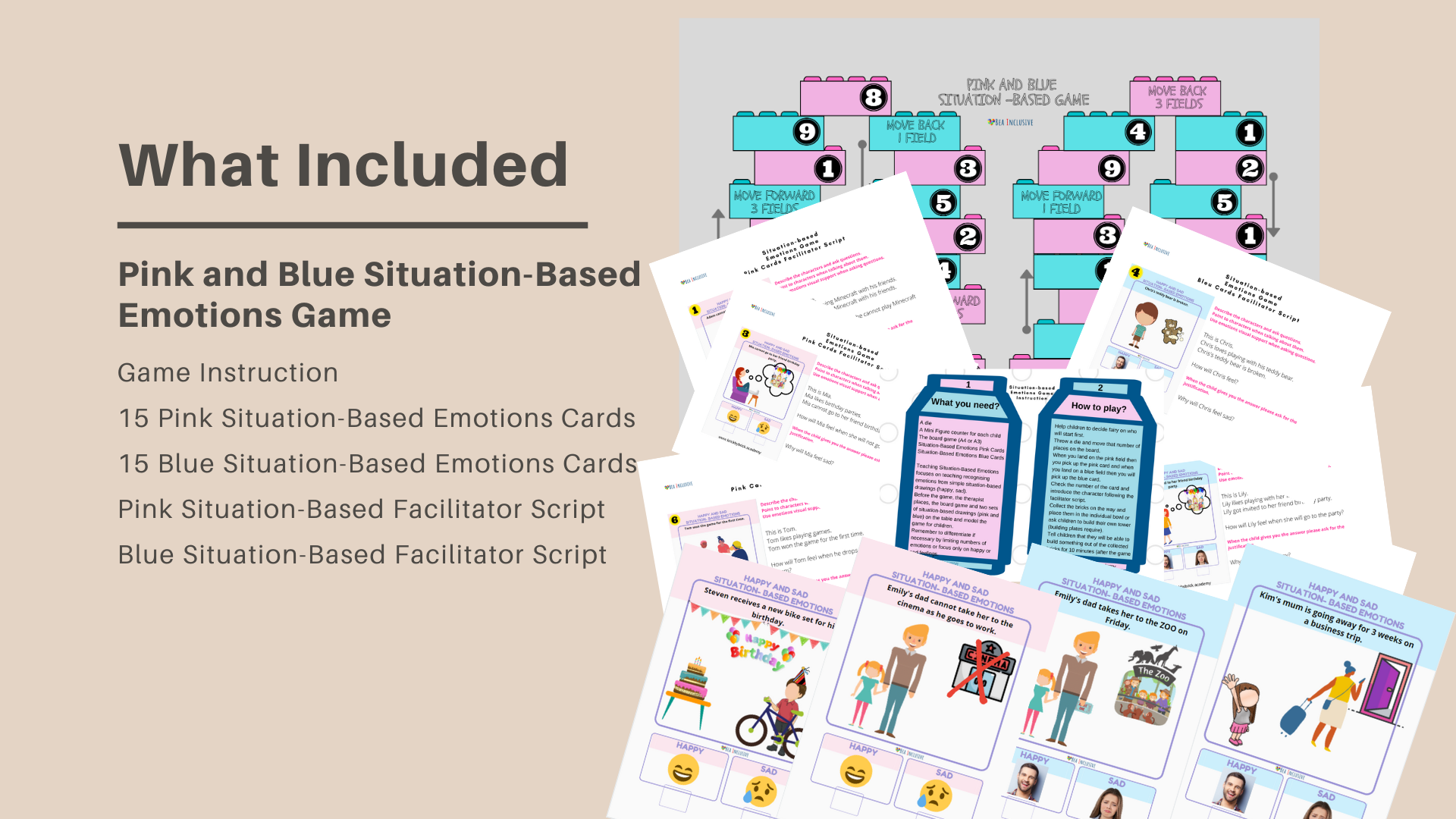 Theory of Mind - Teaching Situation-Based Emotions Basic Level