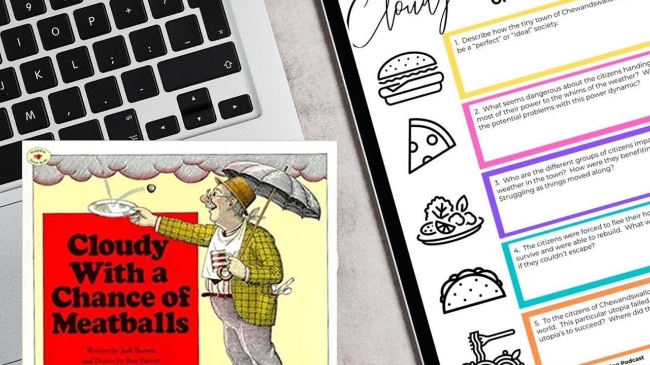 Cloudy Picture Book Lesson Plan: Intro Dystopia