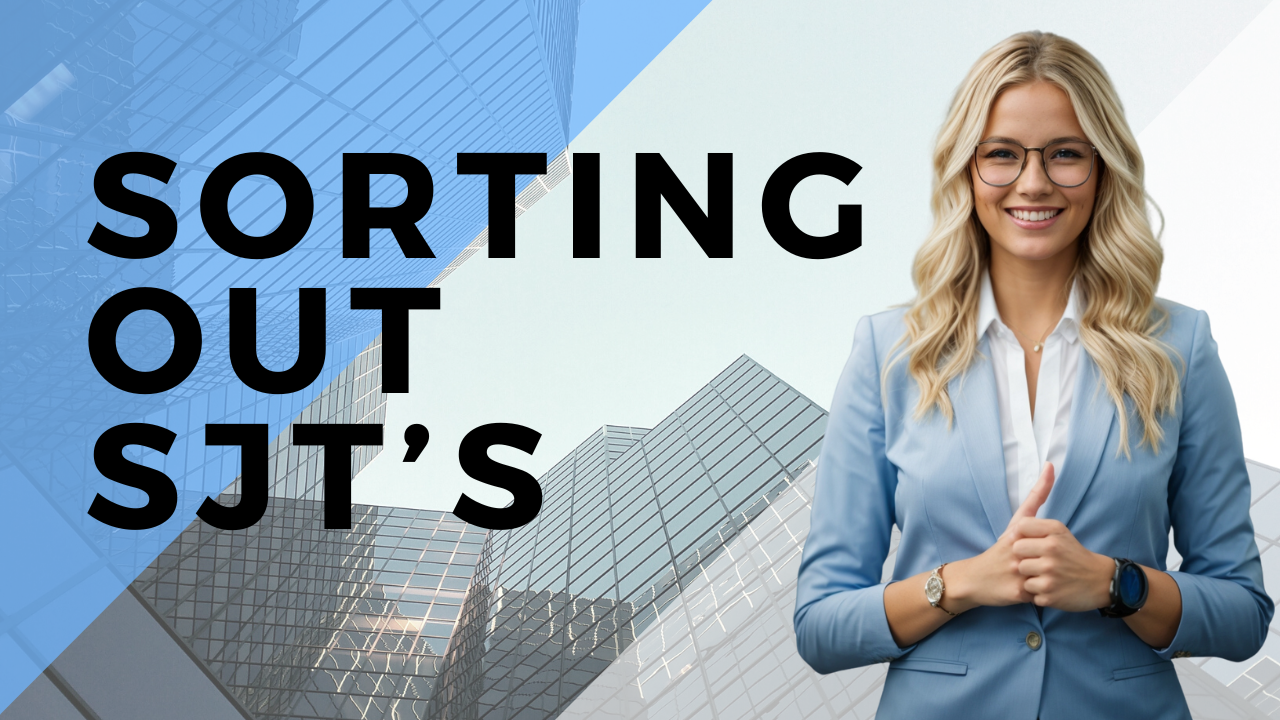 Sorting out SJT Questions