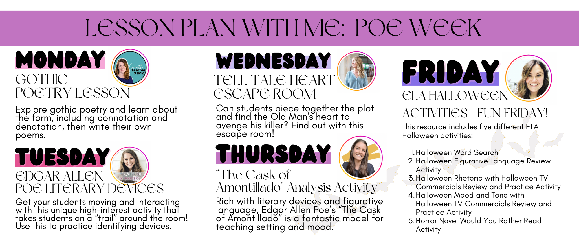 Spooky Season ELA Resource Bundle