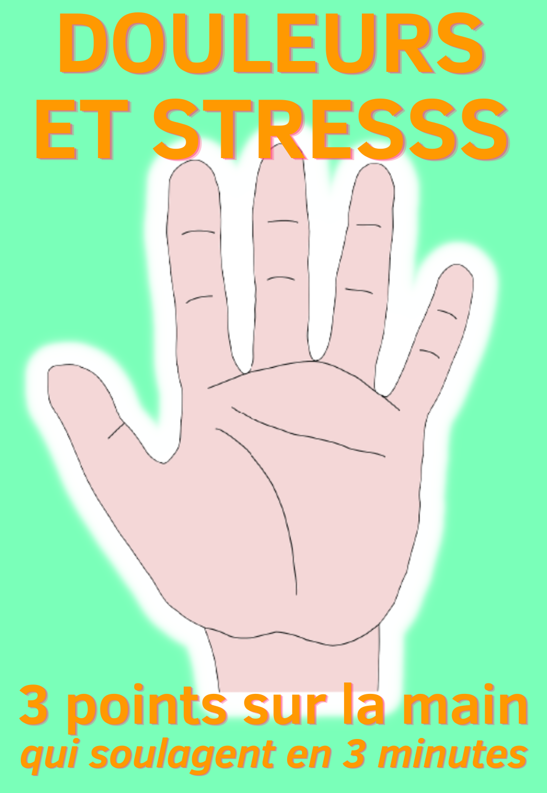 Douleurs et Stress : les 3 points sur la main qui soulagent en 3 minutes