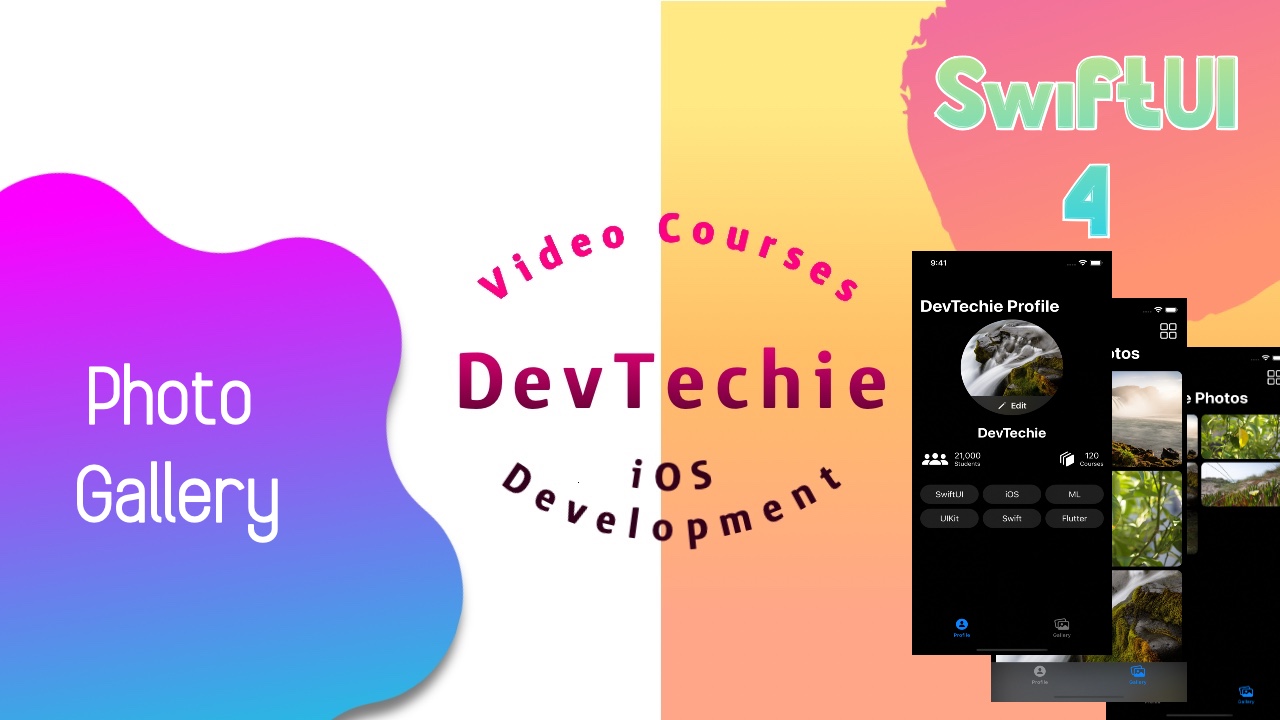 Photo Gallery App in SwiftUI 4, iOS 16 & PhotosPicker
