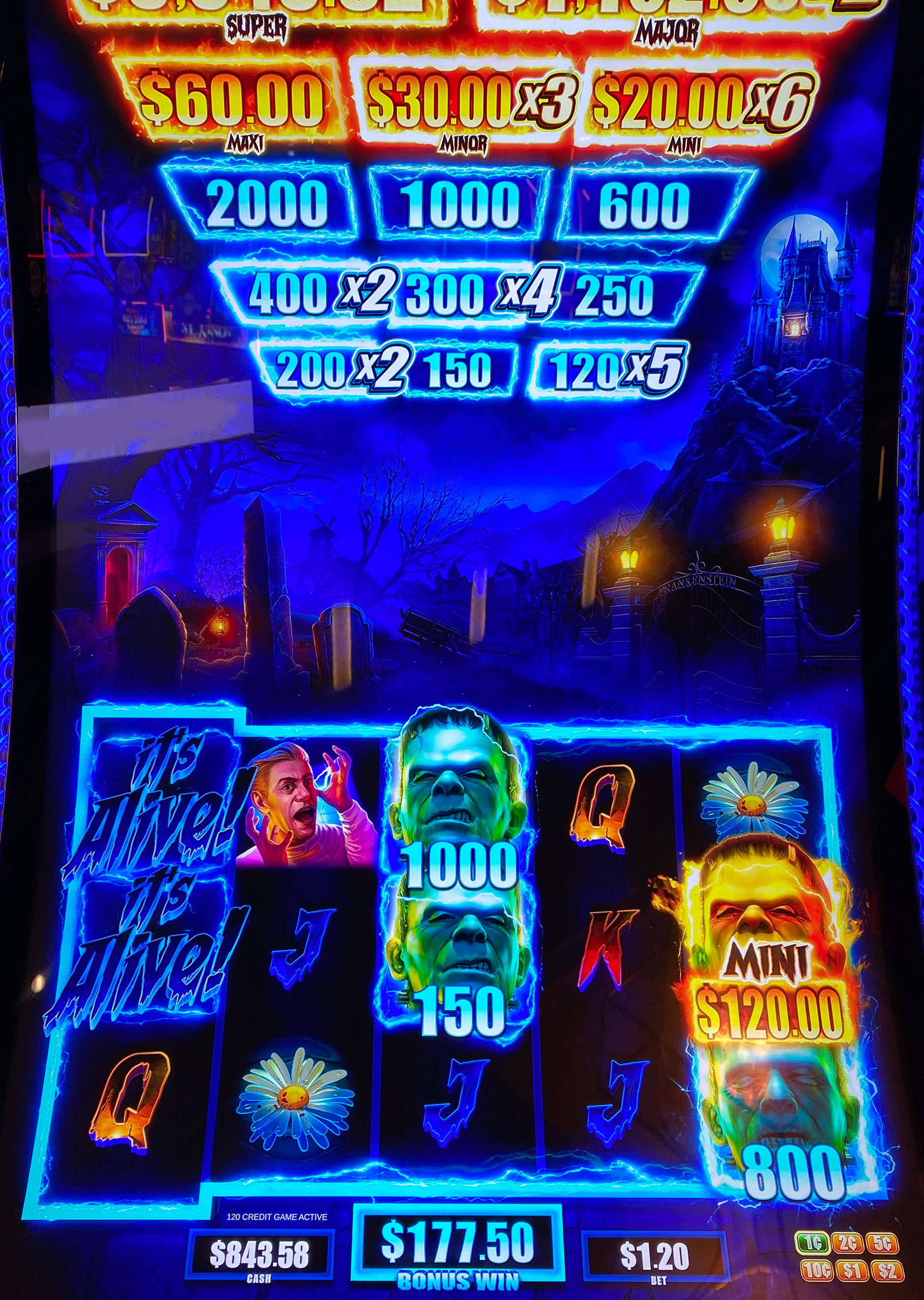 How to Advantage Play Frankenstein