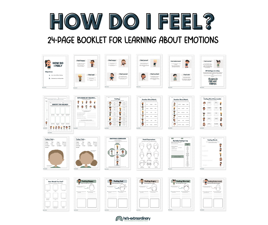 How Do I Feel? Emotions Work Booklet