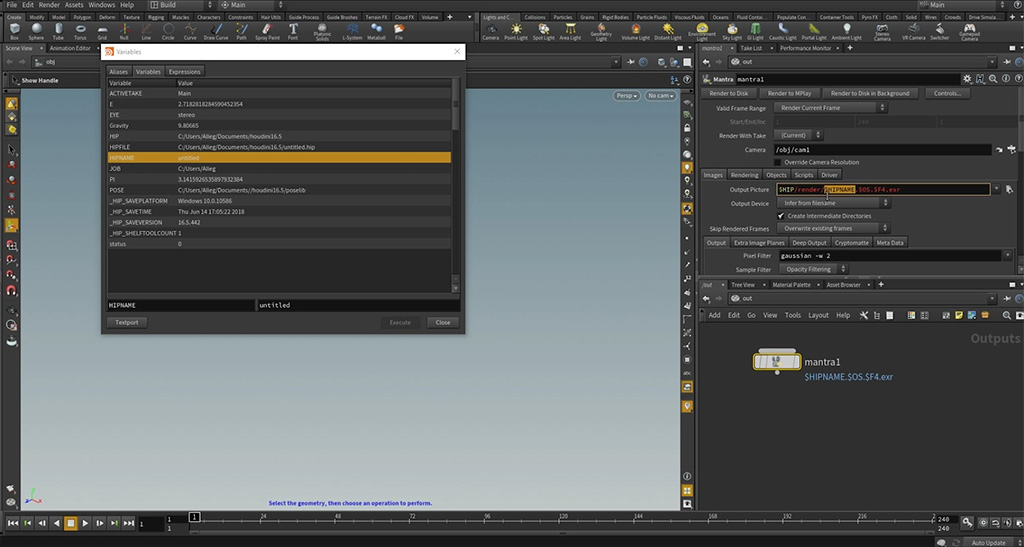 The Artist's Guide to Technical Direction in Houdini: HScript