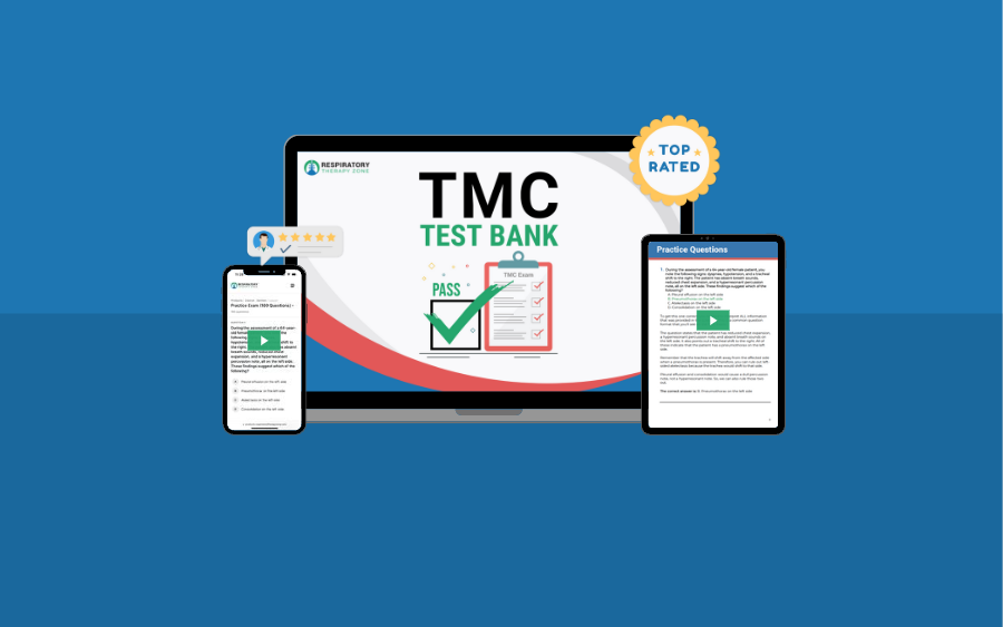 TMC Exam Bundle - Respiratory Therapy Zone