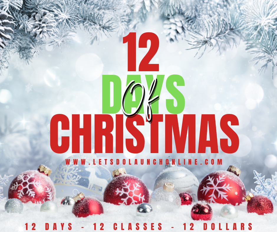 12 Days of Christmas Challenge