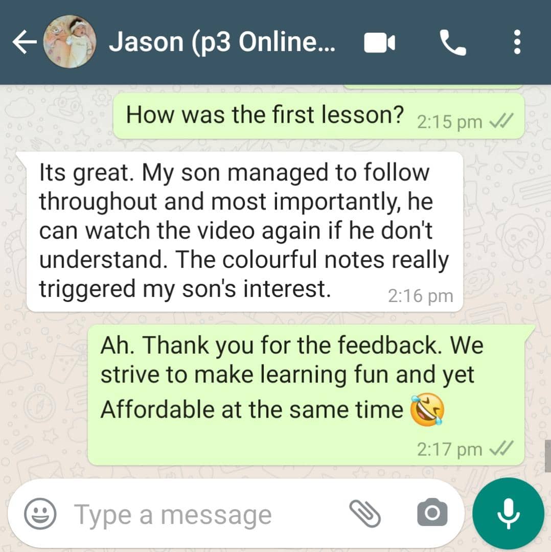 P3 Science Online Course