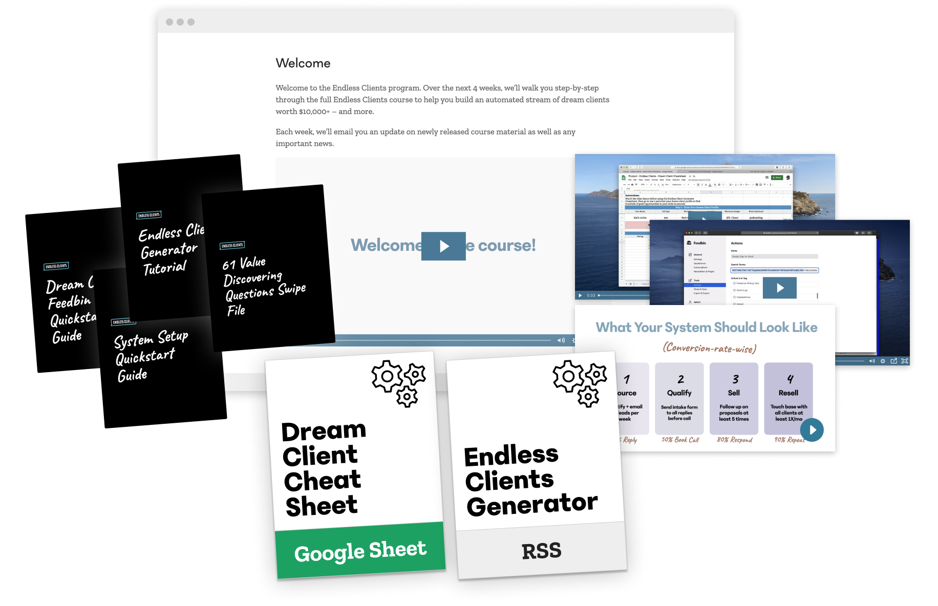 Endless Clients – Leads Generation Course on How To Find a 5-Figure Client in 30 Days or Less