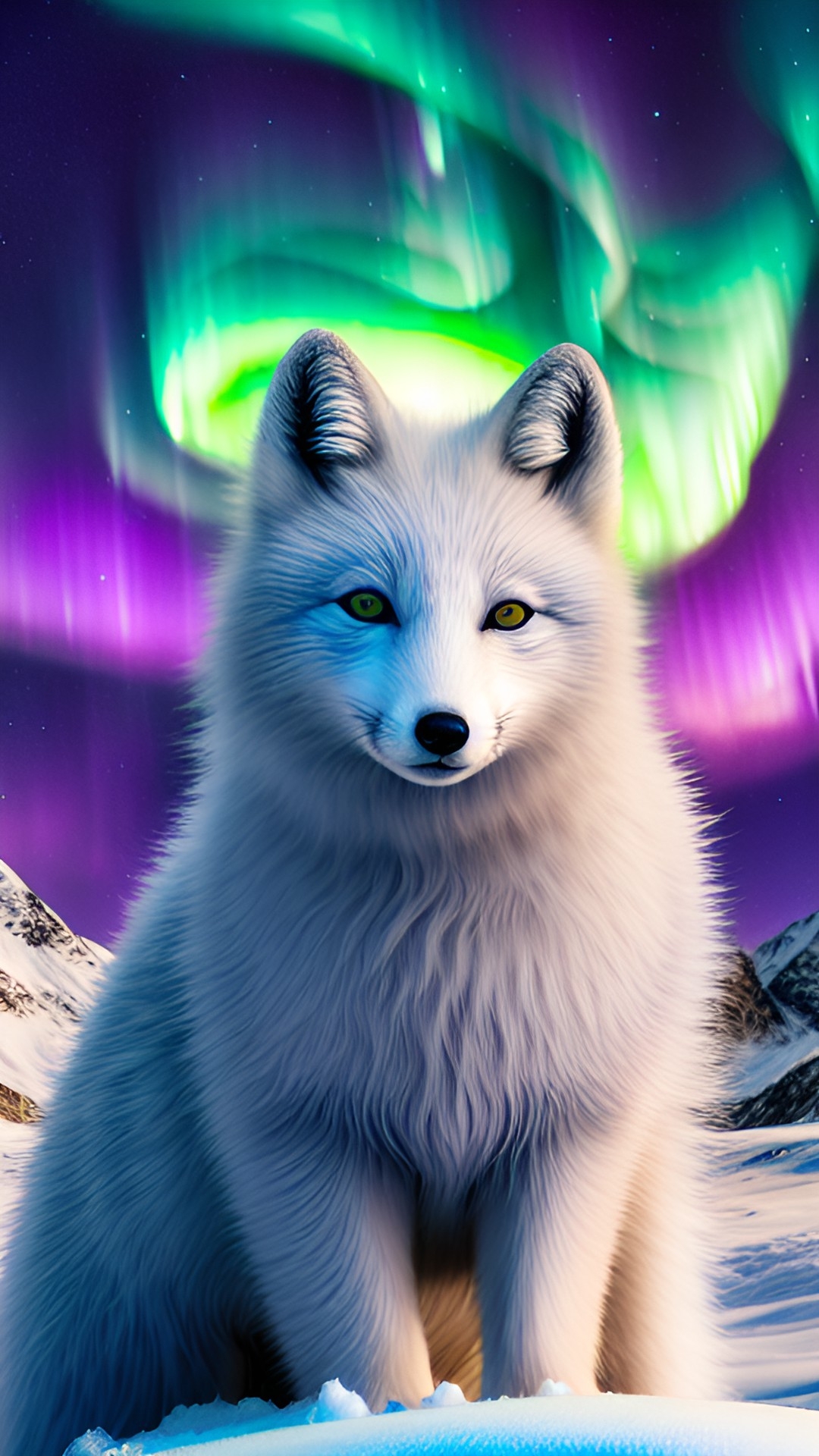 Aurora Myth from Finland: Juhani and the Fire Fox