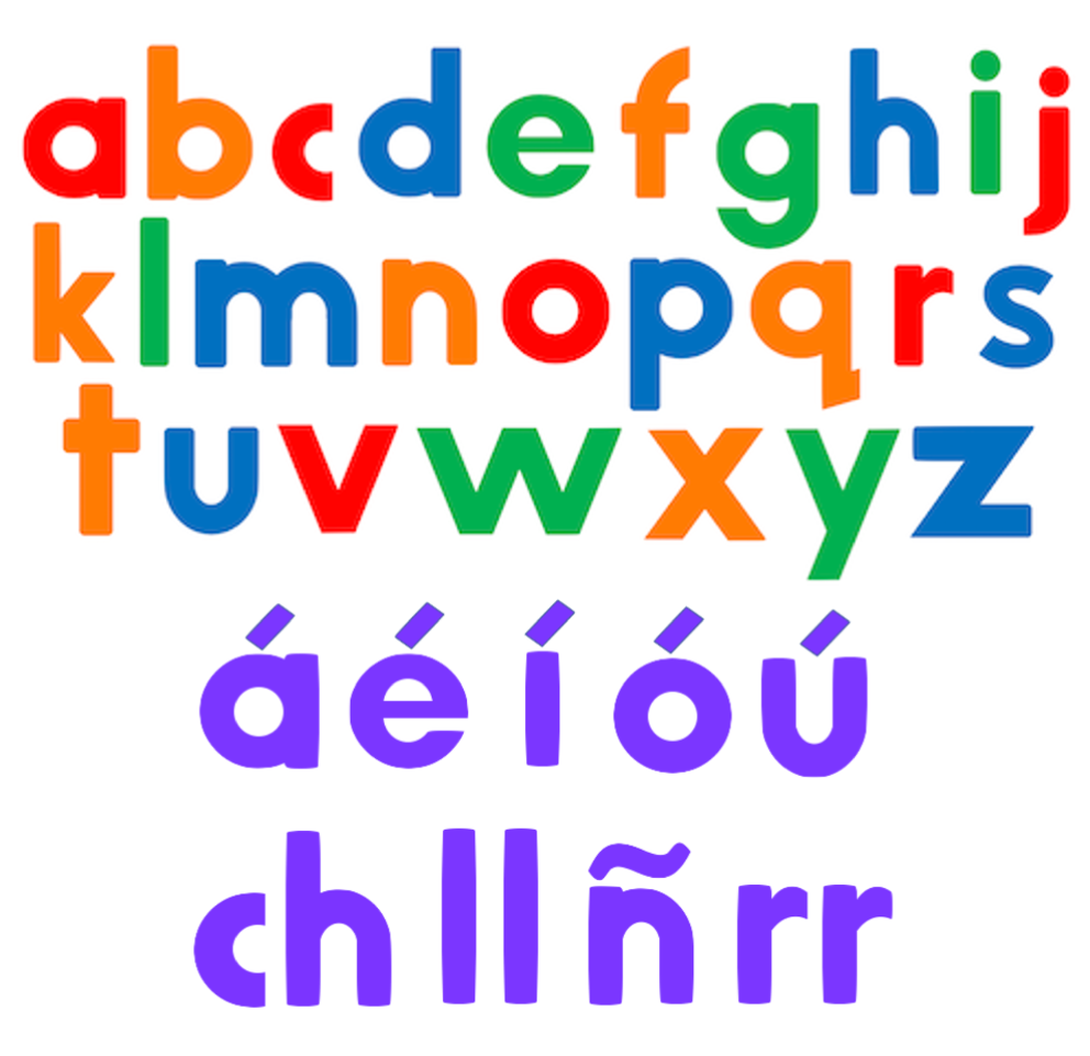 Digital Lowercase Magnetic Letters