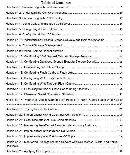 Exadata Administration
