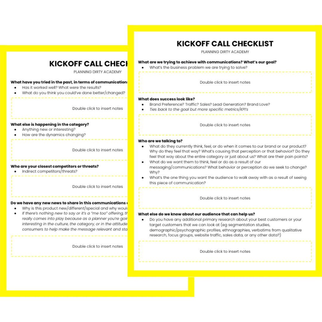 Strategy Kick-Off Toolkit