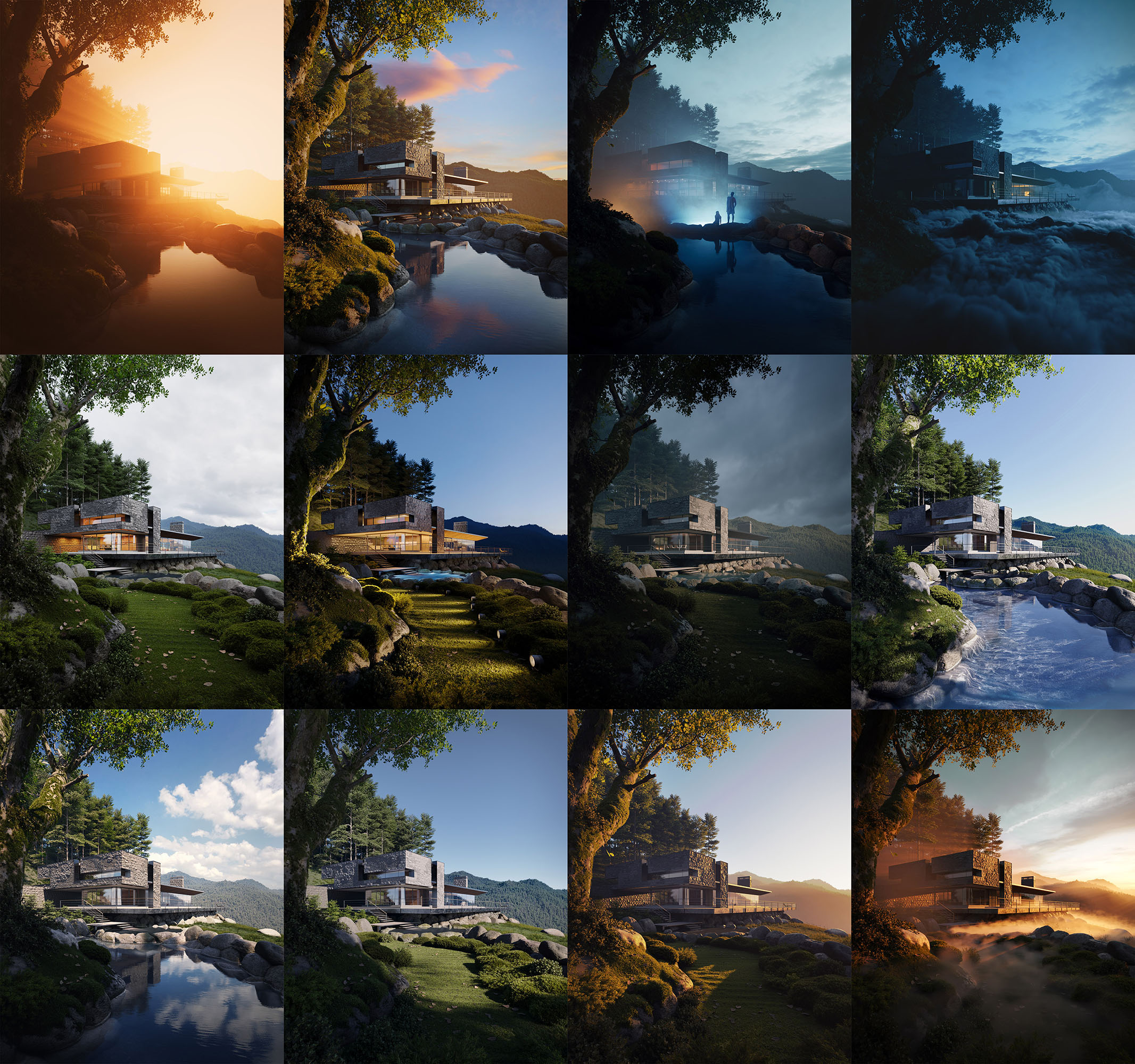 CommonPoint. Masterclass 3d Exterior Lighting