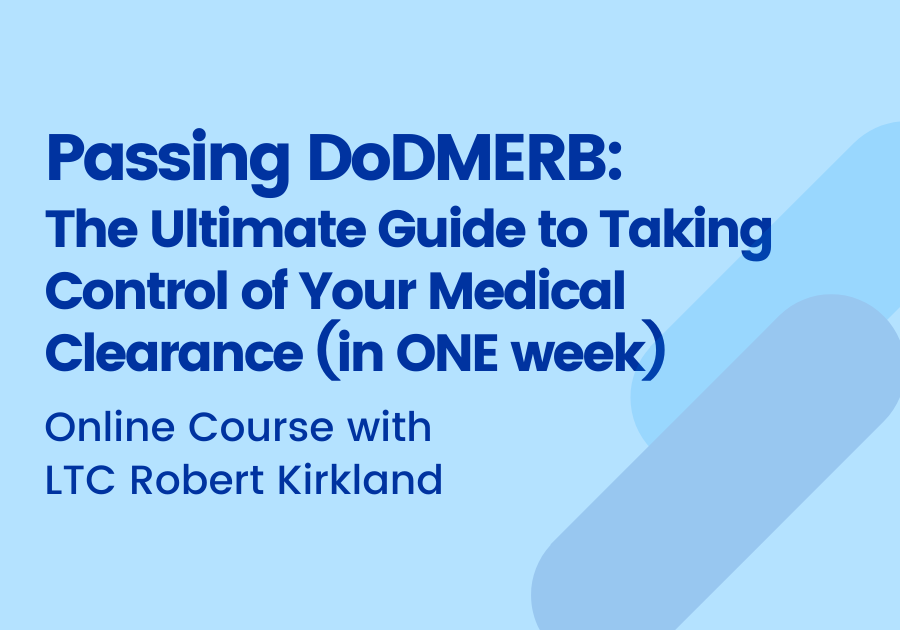 How to Get Medically Qualified for a Service Academy