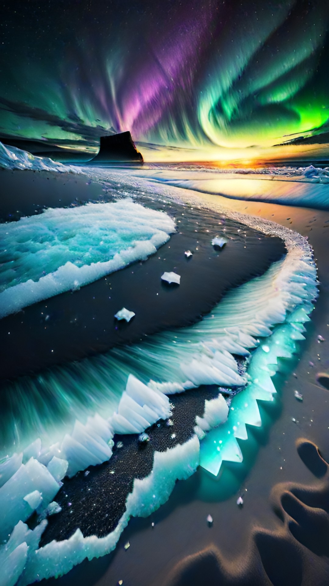 Chasing the Northern Lights at Diamond Beach: Ultimate Guide