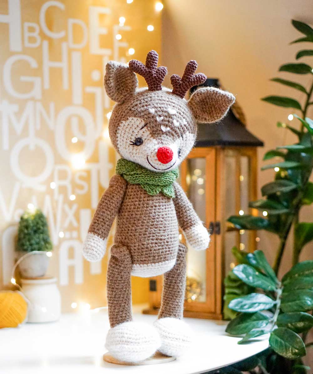 Crochet Reindeer Pattern + Video Bonus!