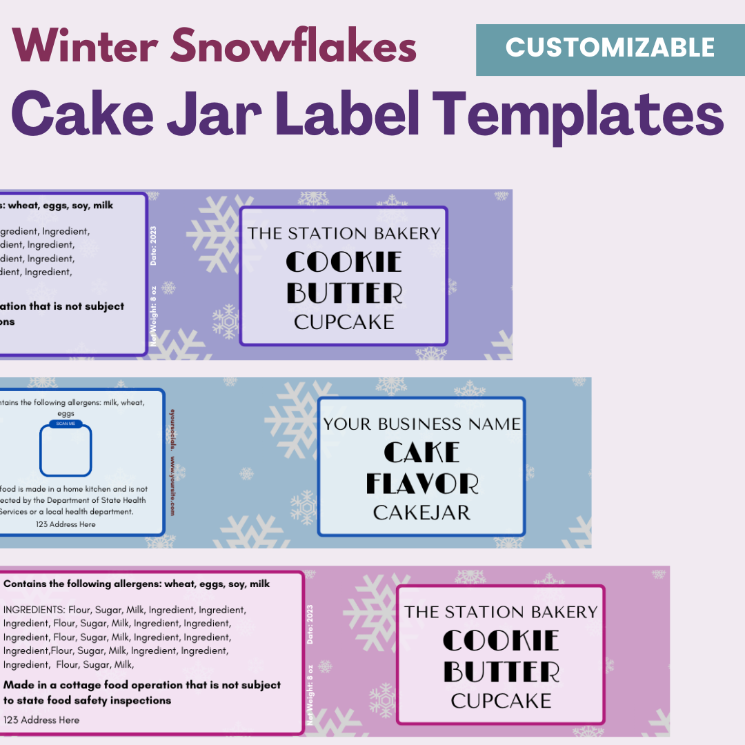 Editable Packaging Label Templates