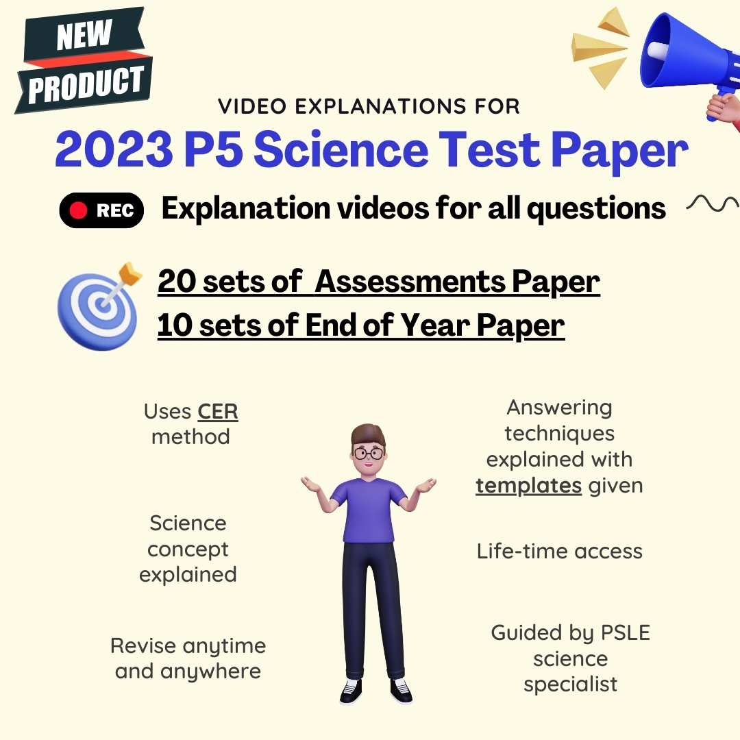2023 P5 Science Test Paper (WA1, WA2, SA2)