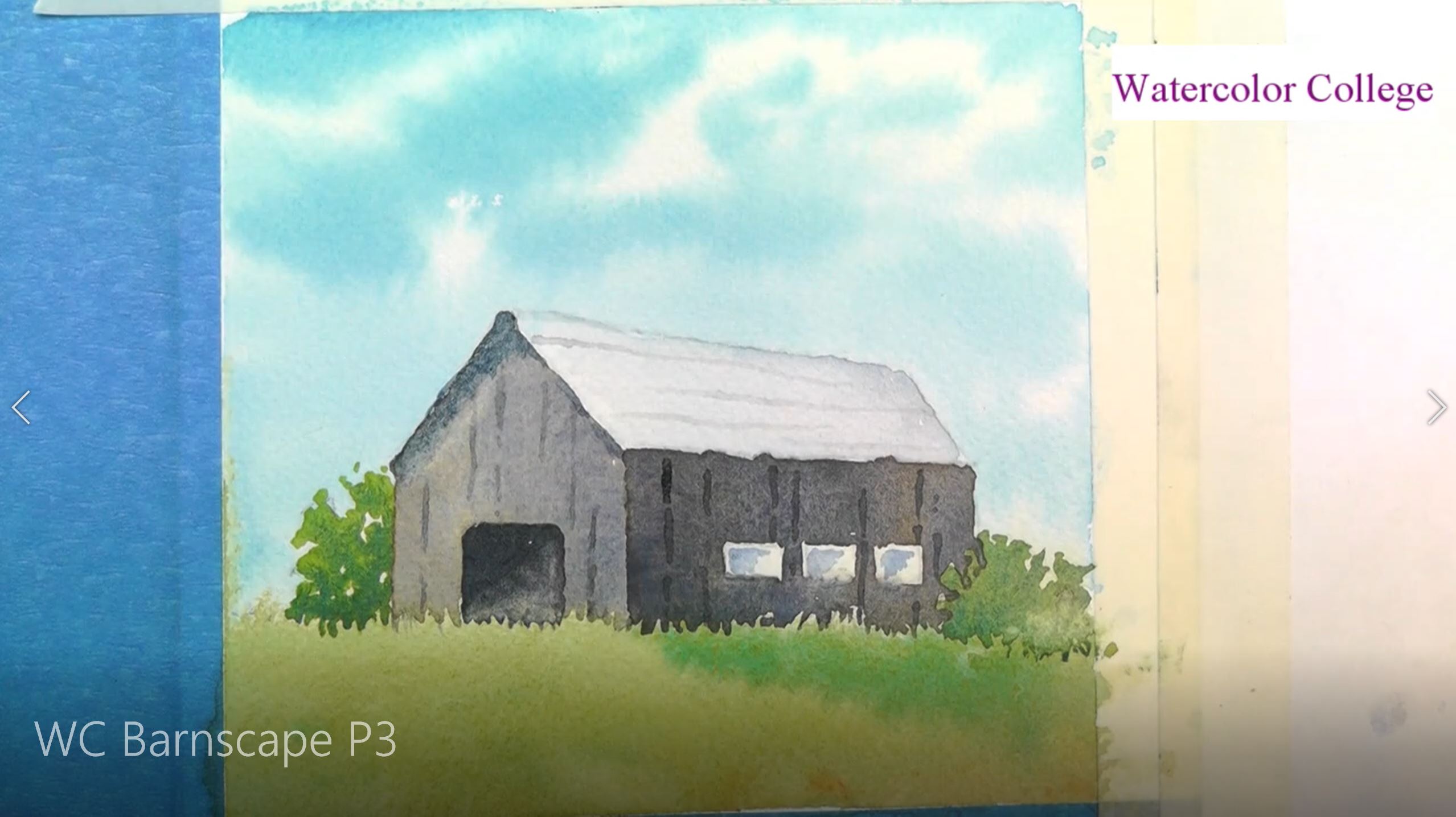 2 Watercolor Beginner Course