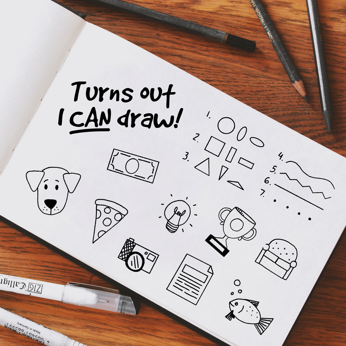 Beginner Sketchnote Drawing
