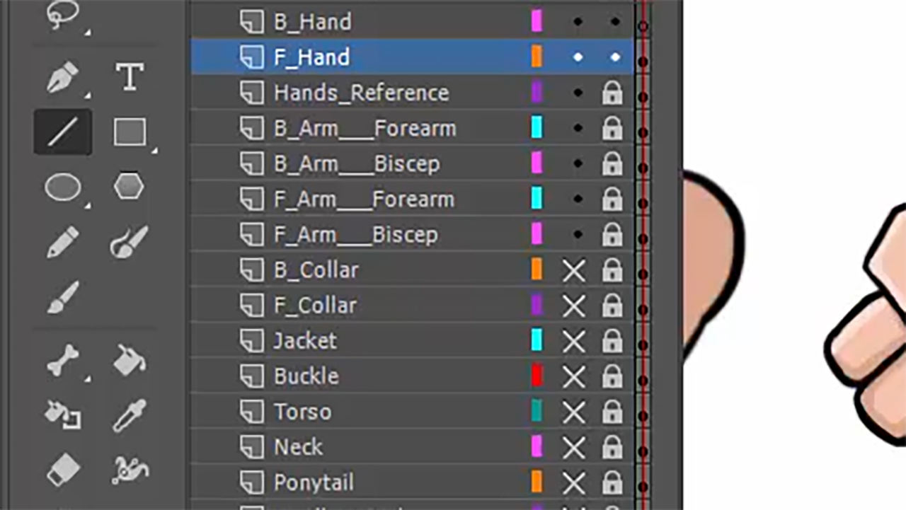 Designing Vector Characters in Adobe Animate