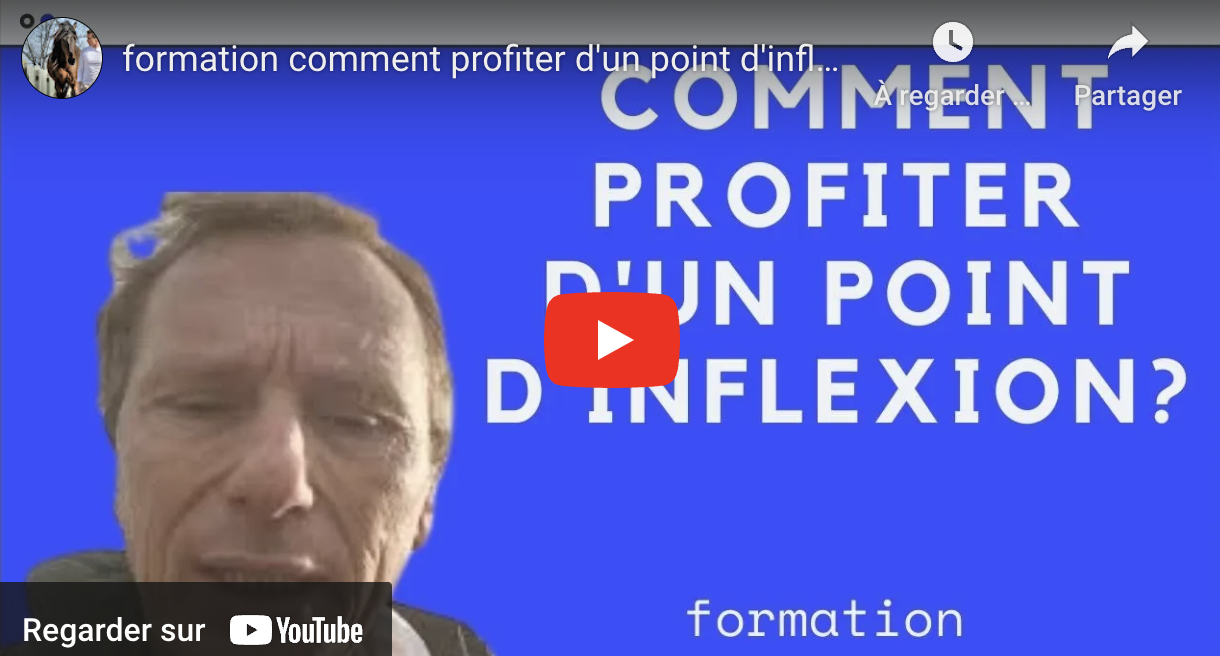 Comment profiter du point d’infléxion