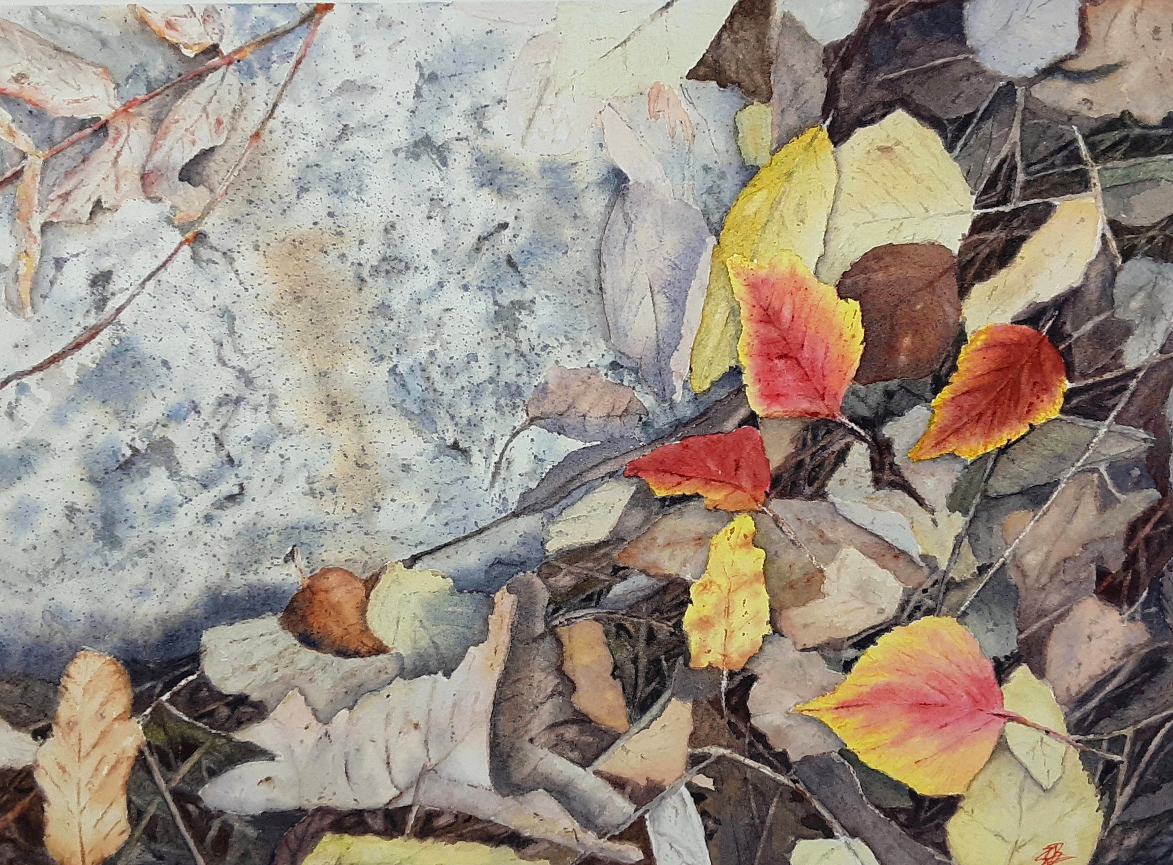 Free Watercolor Article: Negative Painting