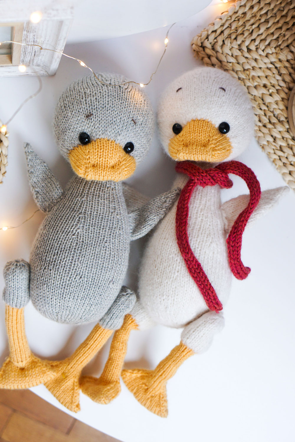 Knitting Pattern - Large Goose + Video Bonus