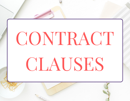 Contract Clause Template