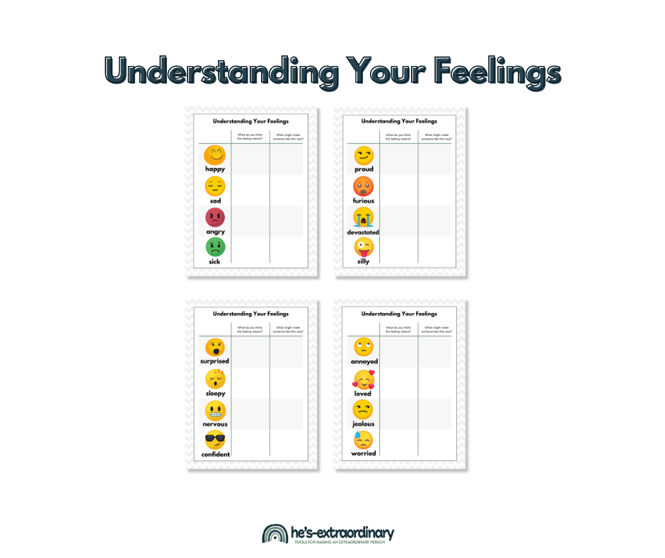 Understanding & Coping With Feelings - Printable Mega Bundle