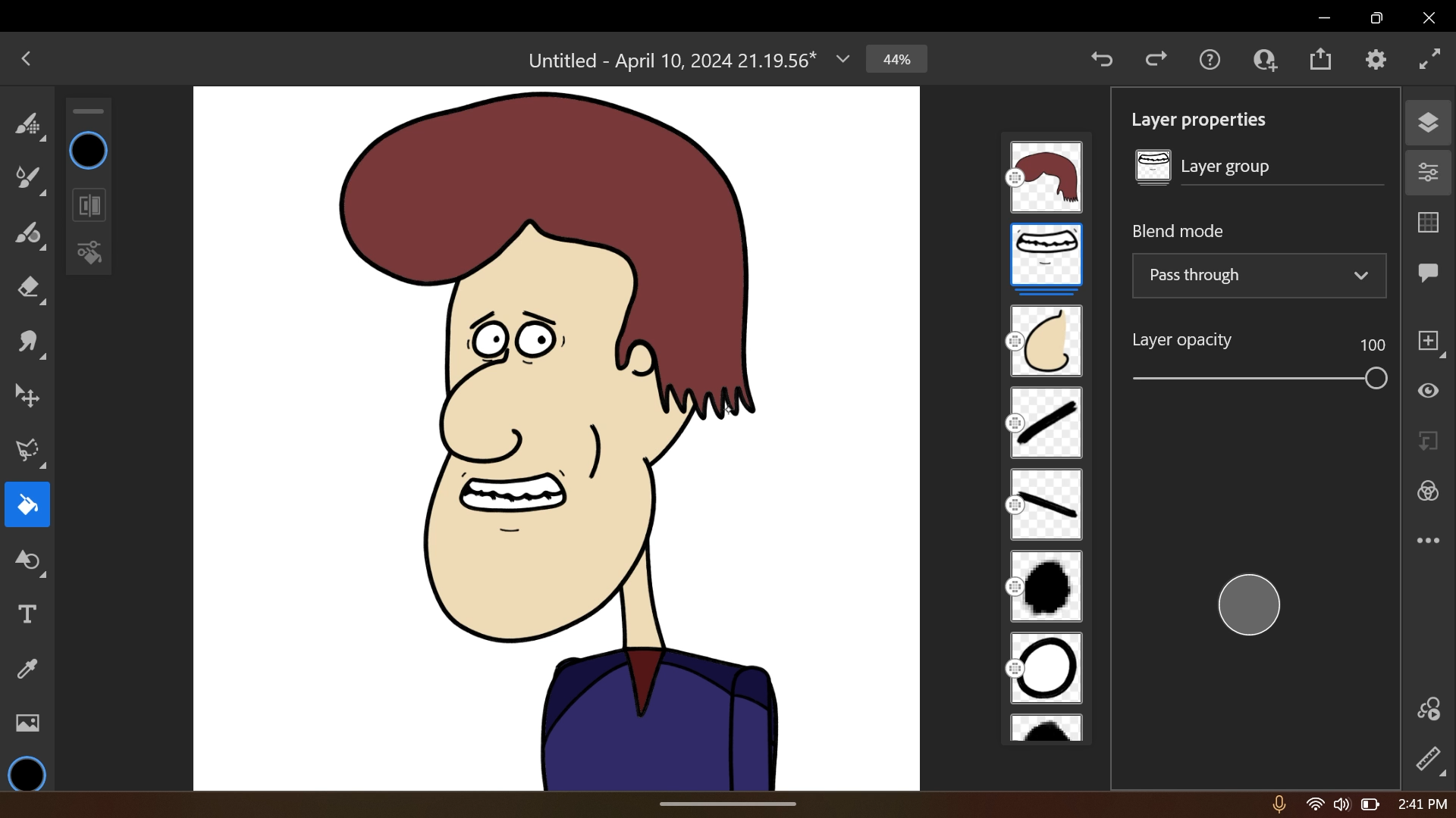 Adobe Fresco: Designing Animation-Ready Characters and Backgrounds