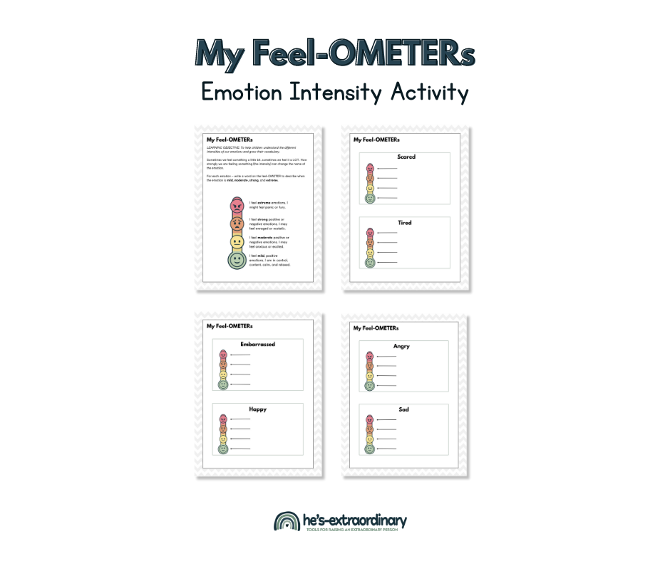 Understanding & Coping With Feelings - Printable Mega Bundle