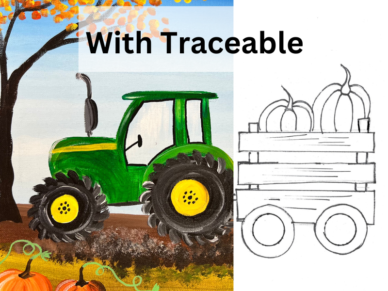 Pumpkin Tractor - Exclusive Tutorial