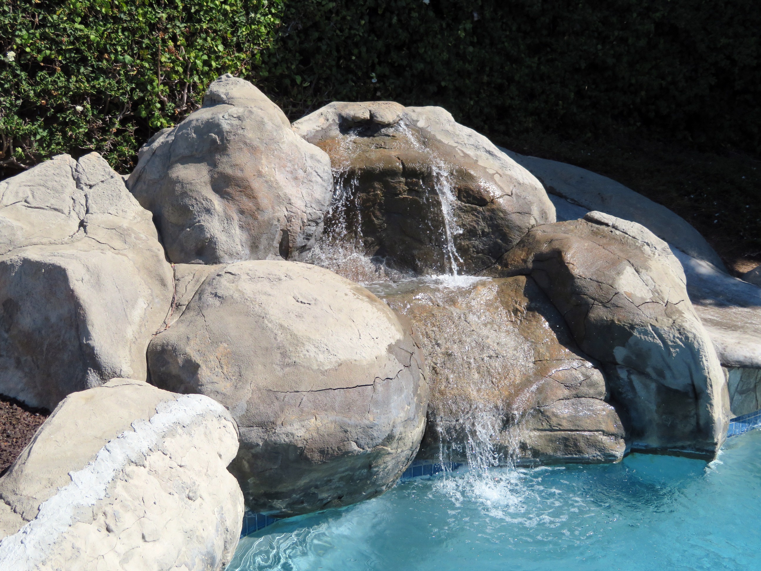 Faux Rock Waterfalls