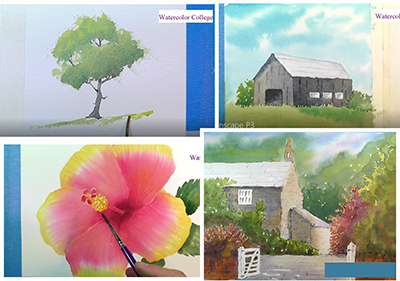 Online Watercolor Class. The Most Complete Watercolor Course