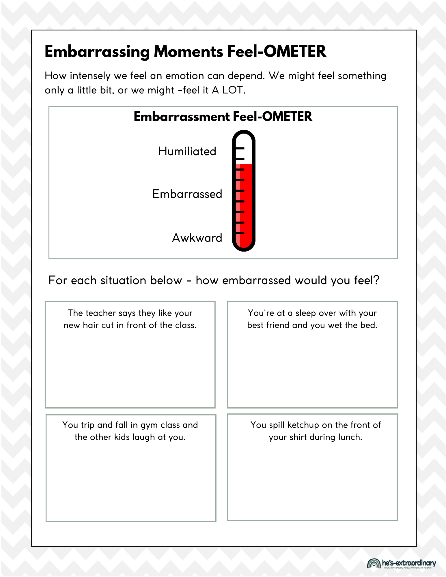 Coping With Embarrassment