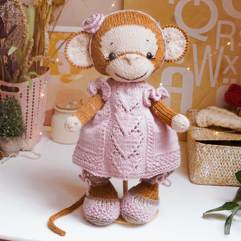 Monkey - Knitted Body v.2 Pattern
