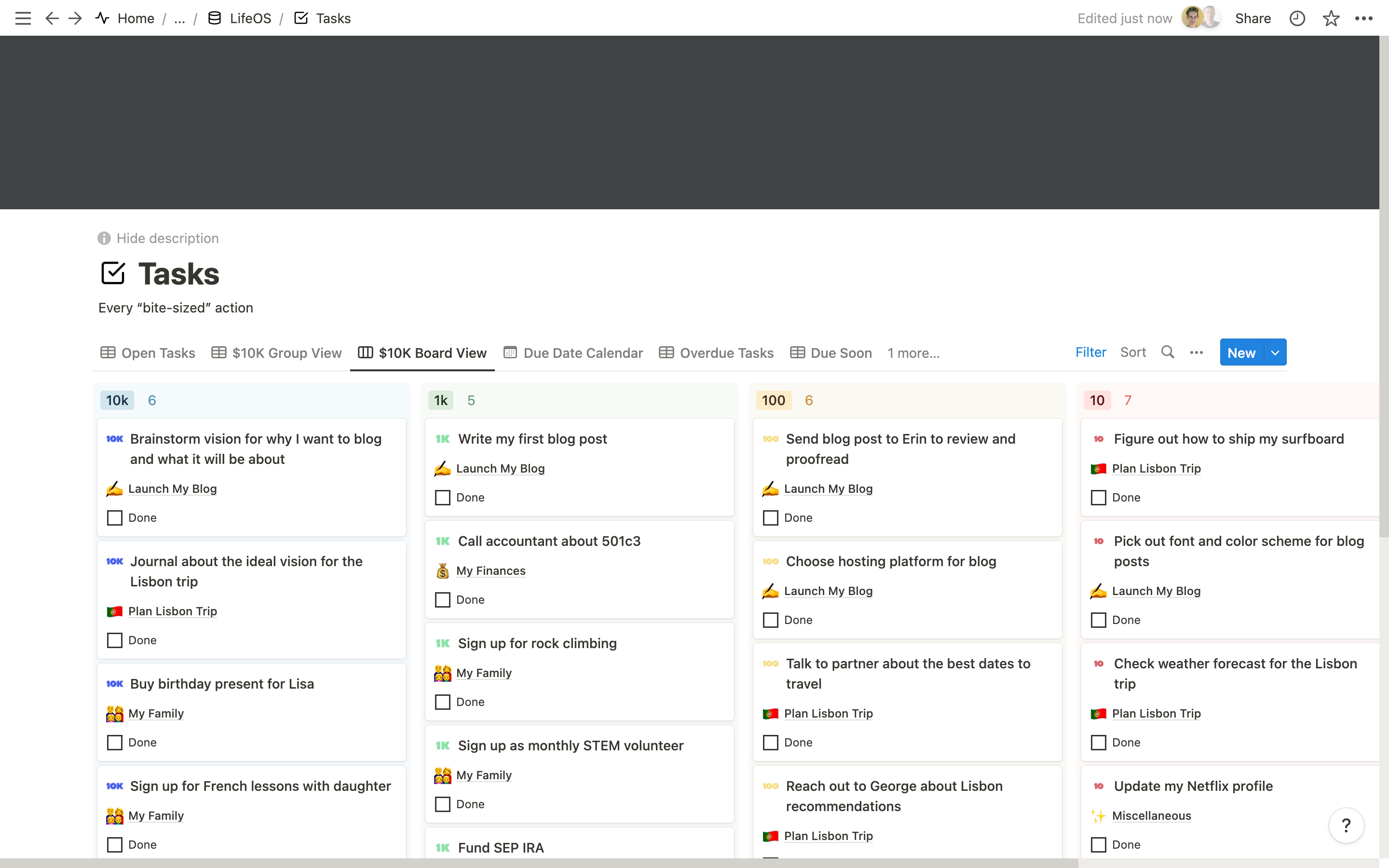 Life Operating System