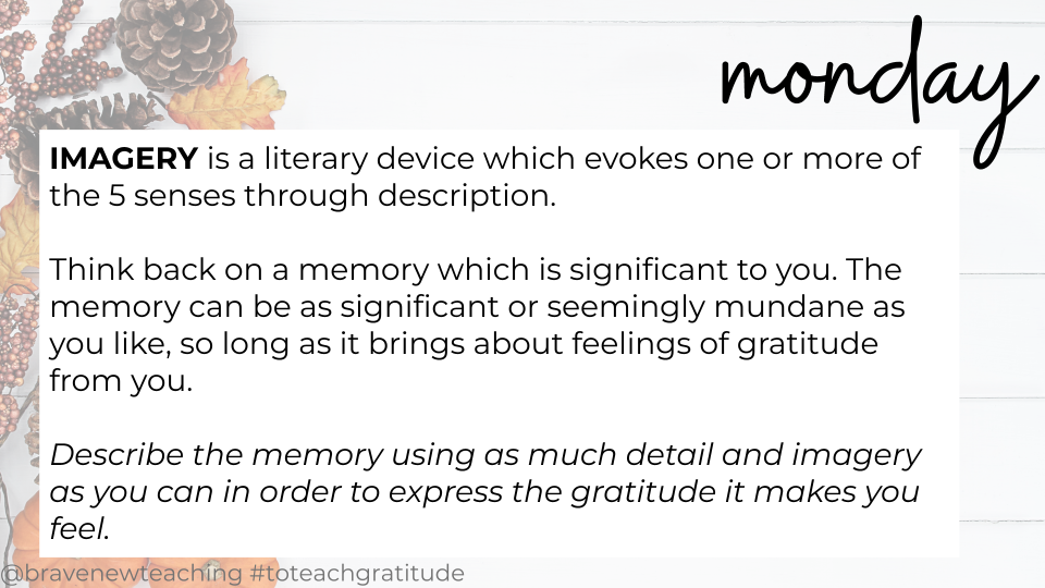 Gratitude Themed Bell Ringers - 3 Weeks