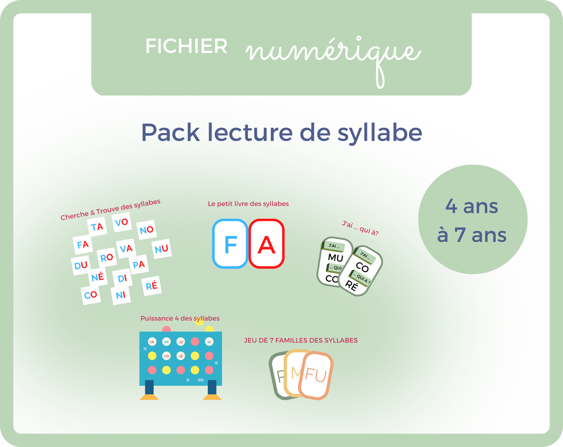 pack lecture de syllabe