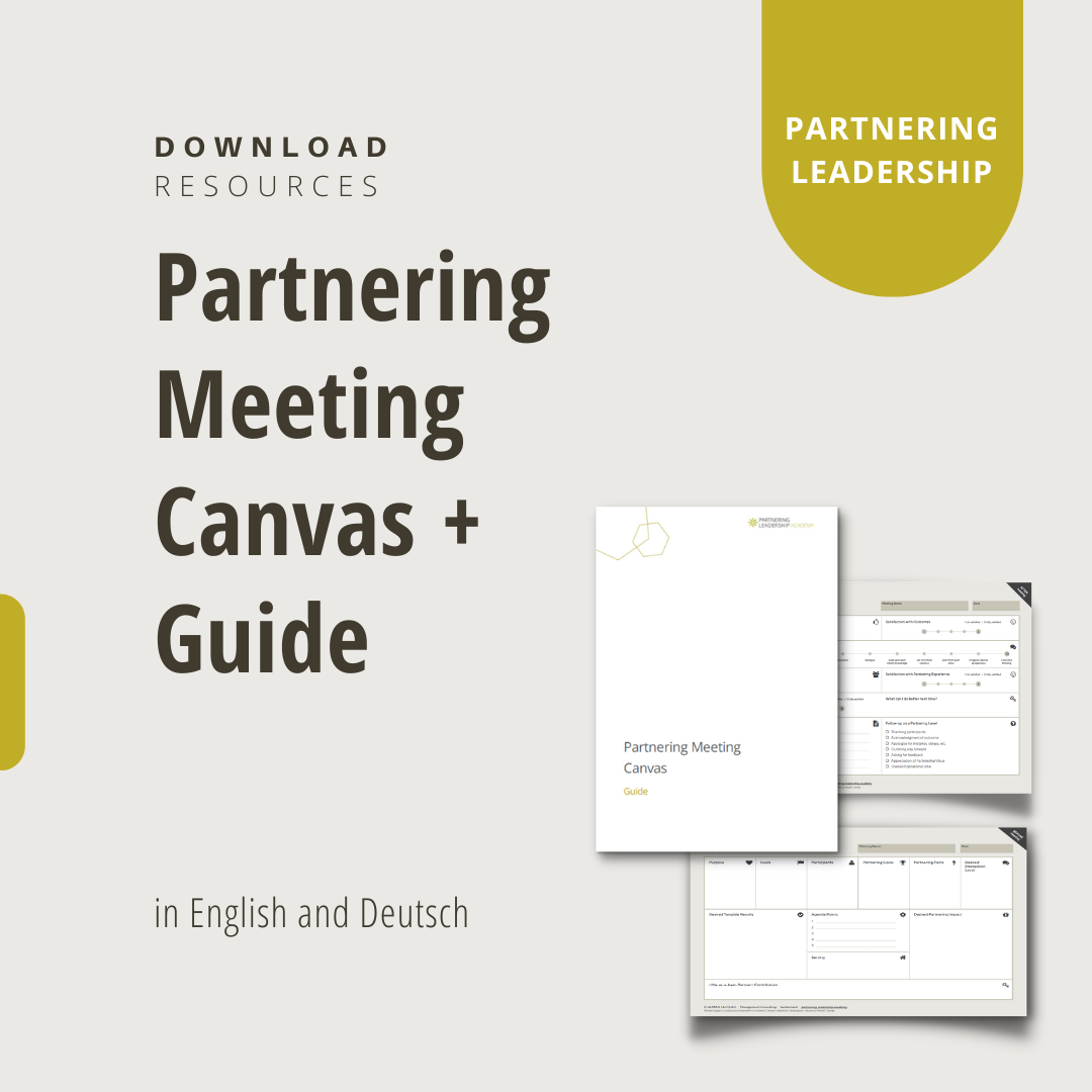 Partnering Meeting Canvas + Guide Download