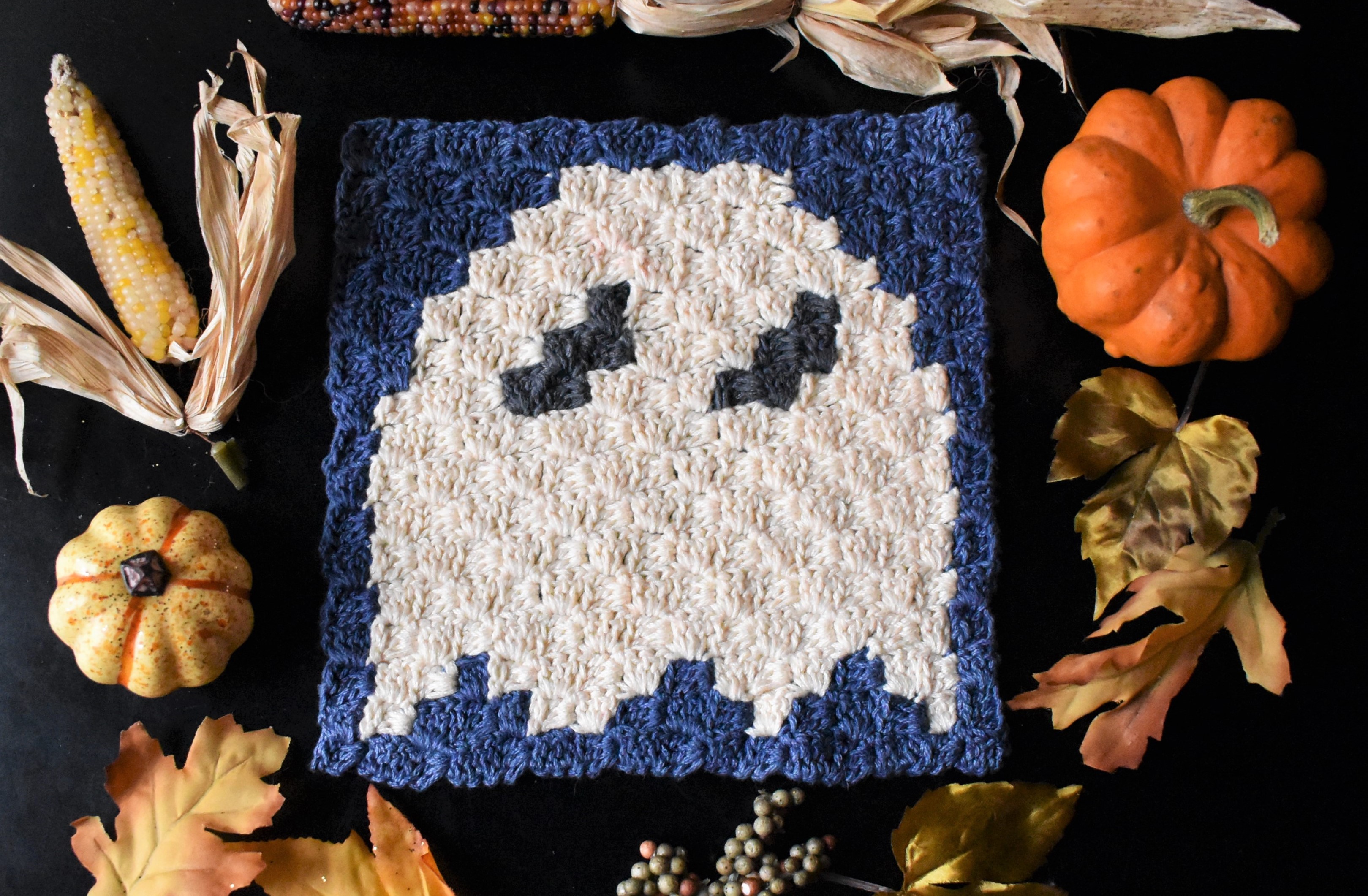 Spooky Halloween C2C Squares Bundle
