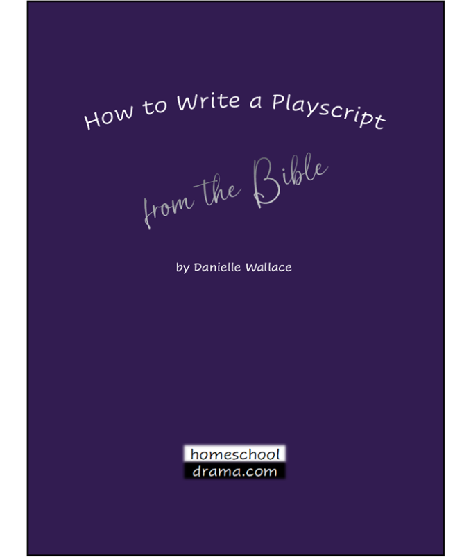 How to Write a Playscript from the Bible curriculum