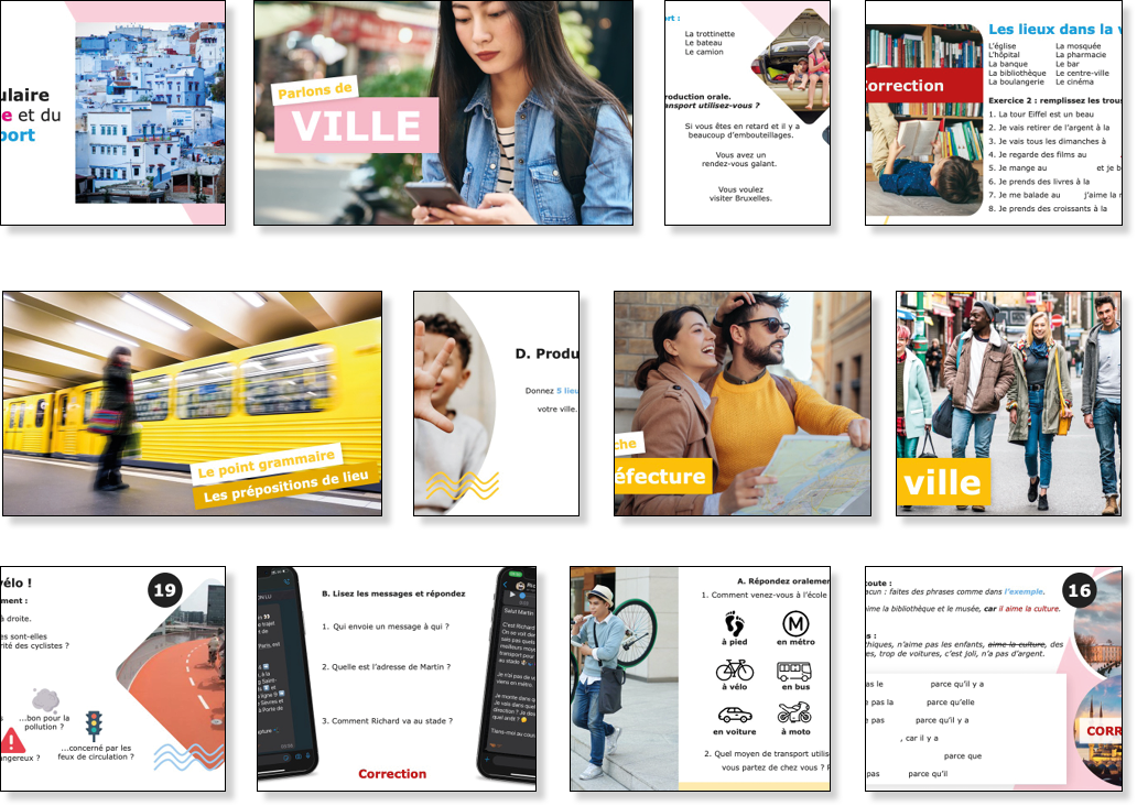 UNITÉ 2 | Ville & transports (A1)