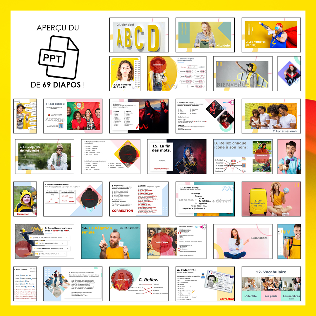 MÉTHODE COMPLÈTE : enseigner le FLE aux débutants A0/A1 en s’amusant.
